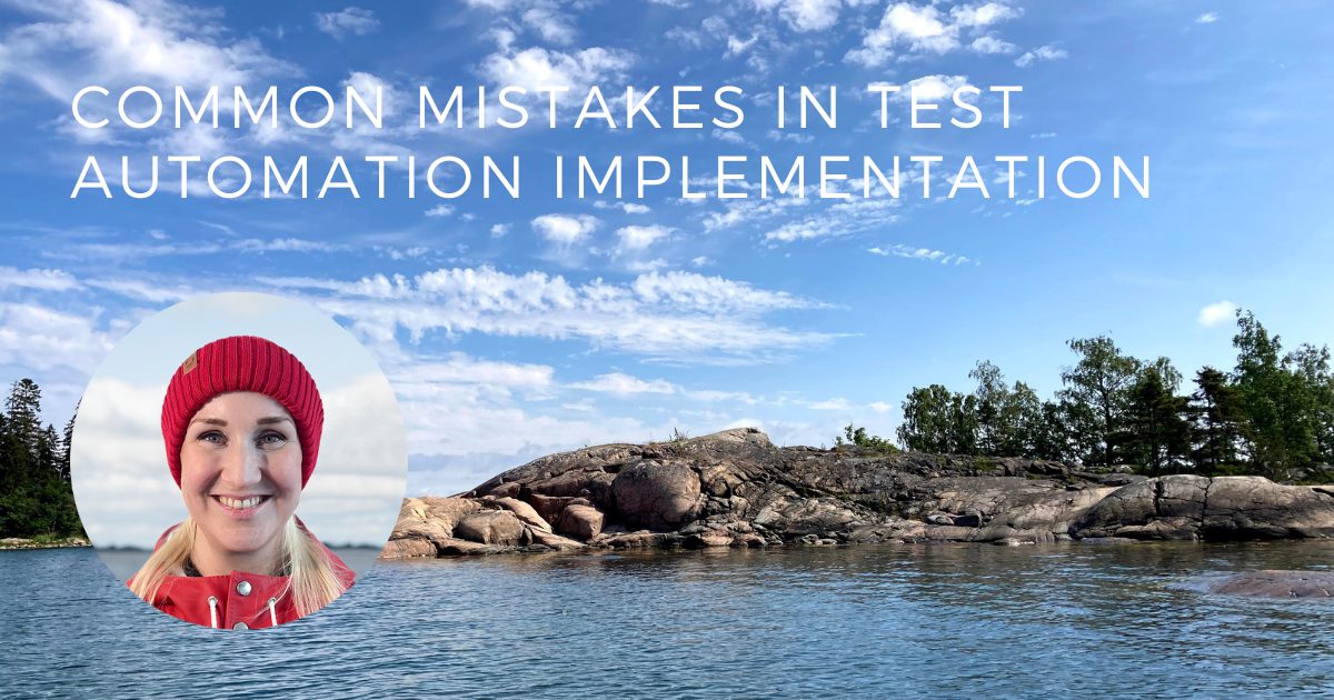 Common Mistakes In Test Automation Implementation Islet 1285