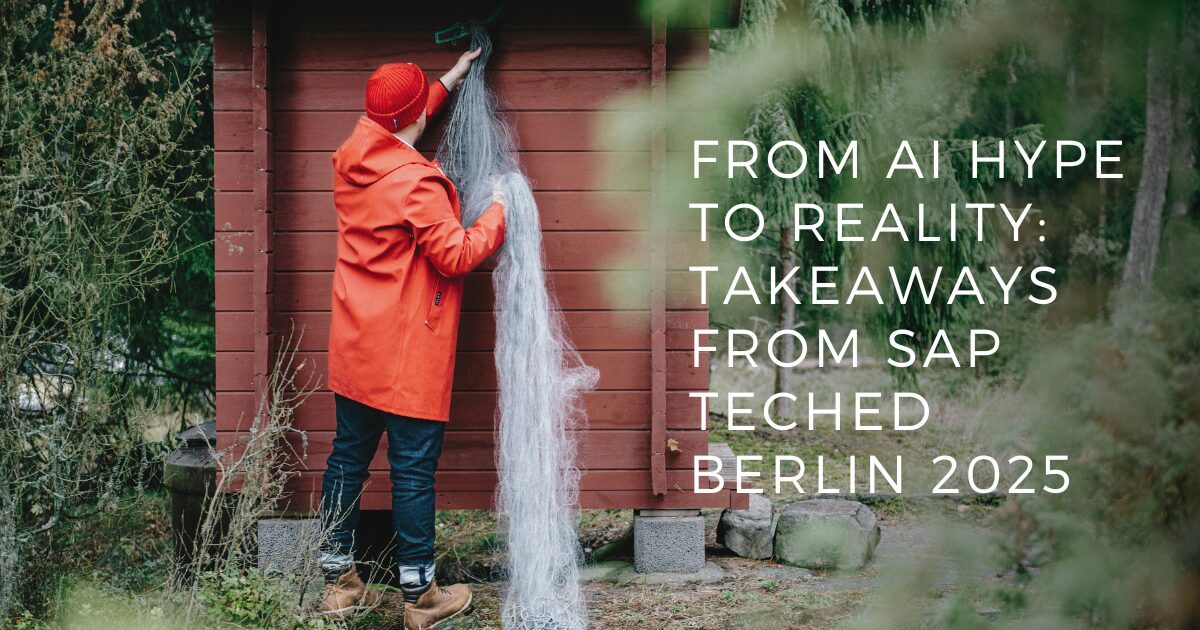 From AI Hype to Reality: Takeaways from SAP TechEd Berlin 2025 - ISLET